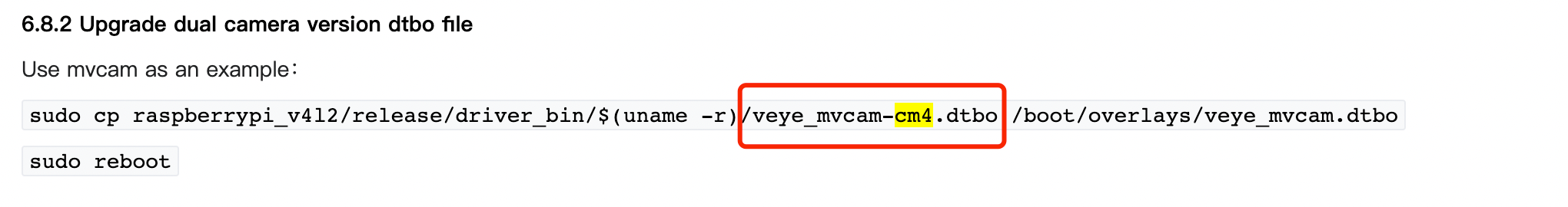 树莓派CM4安装双目驱动问题 | veye camera community